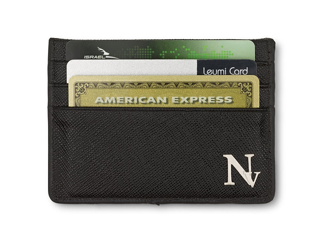 Black Credit Wallet - - JEM by Sharon Benzaray