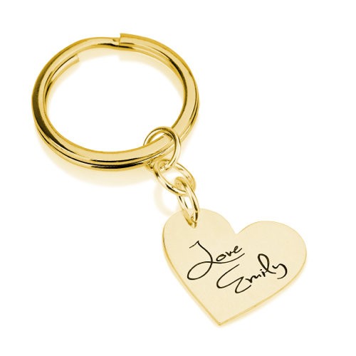 Key Chain Heart - - JEM by Sharon Benzaray